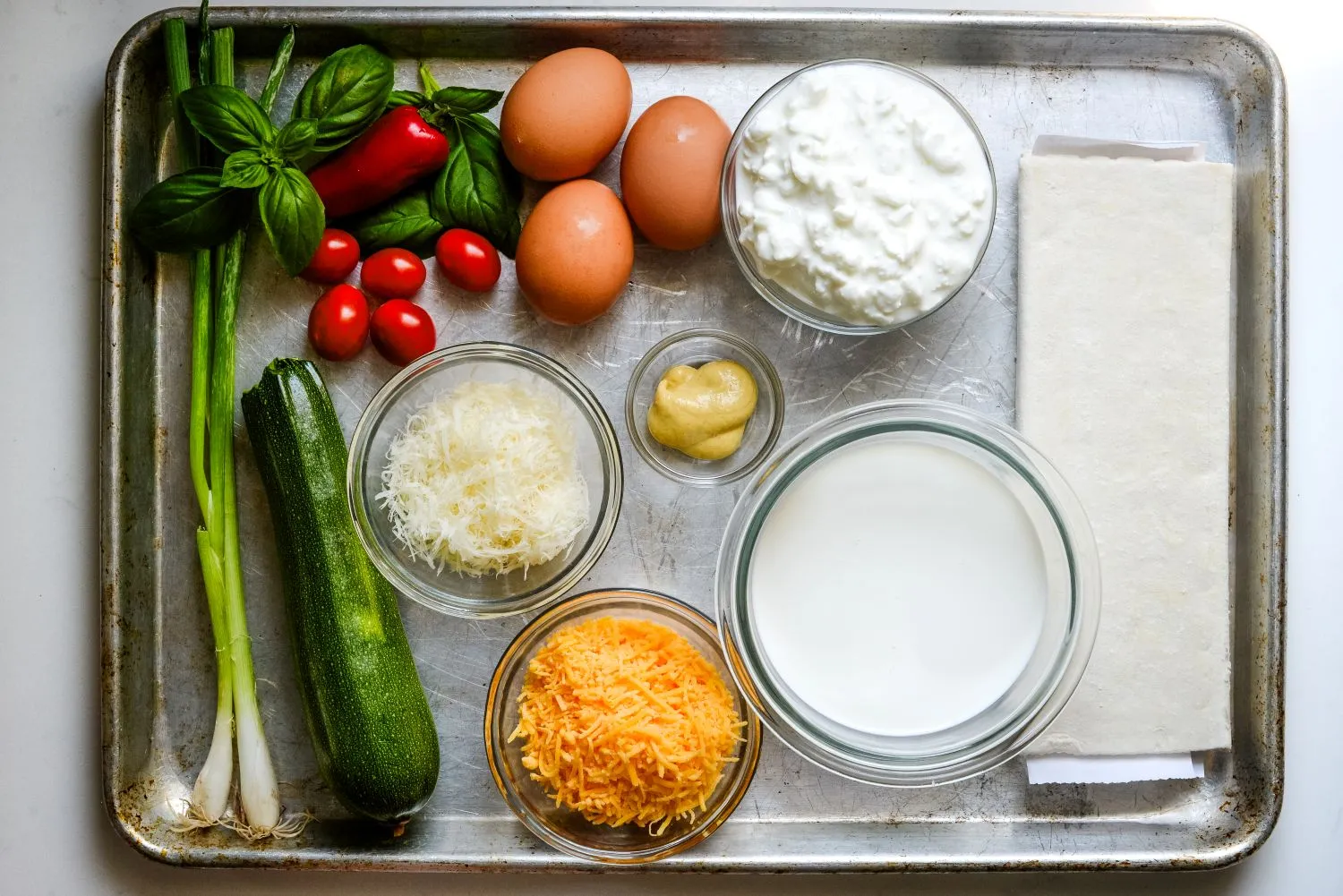 Cottage Cheese Quiche with Summer Vegetables | U.S. Dairy