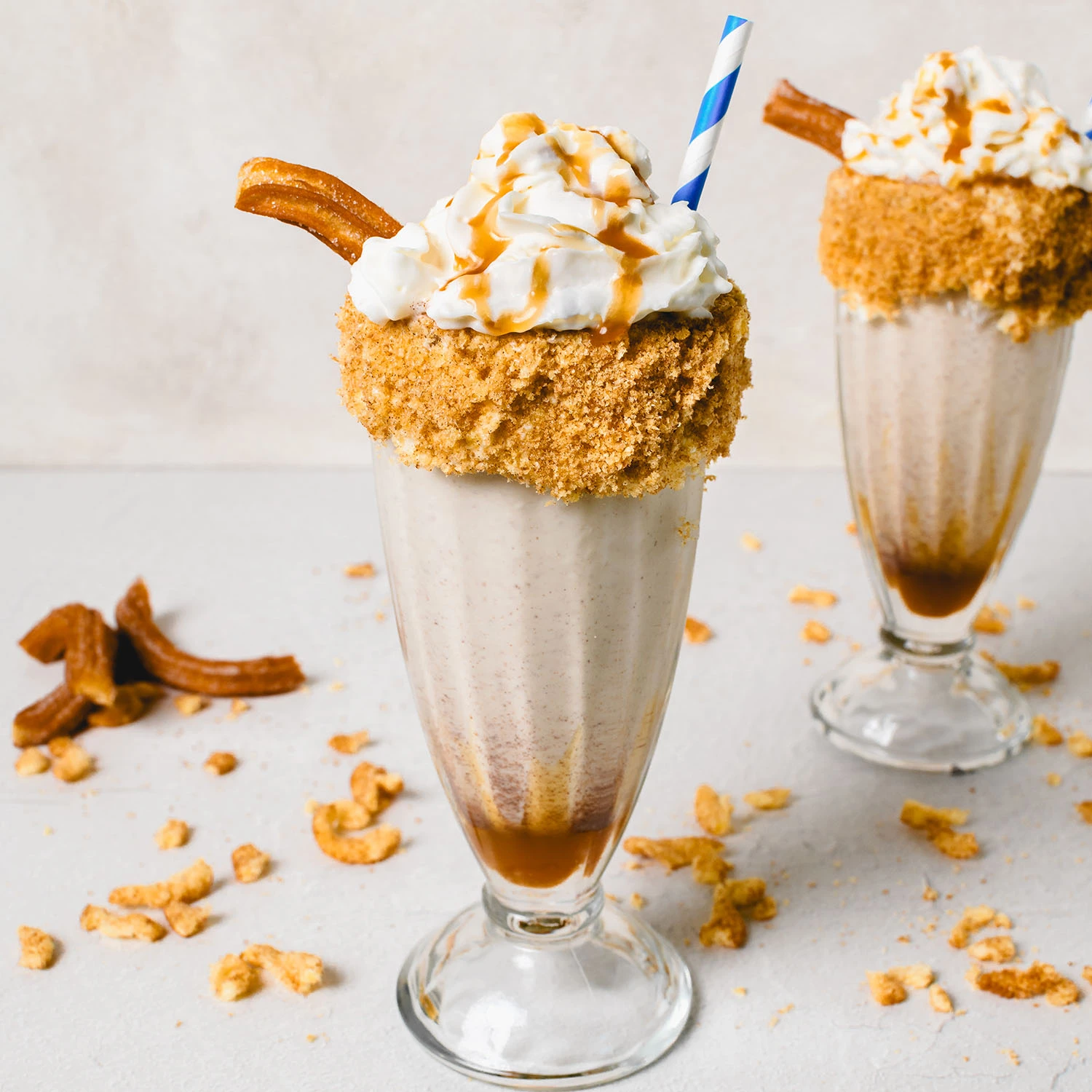 Spiked Caramel Churro Milkshake | U.S. Dairy