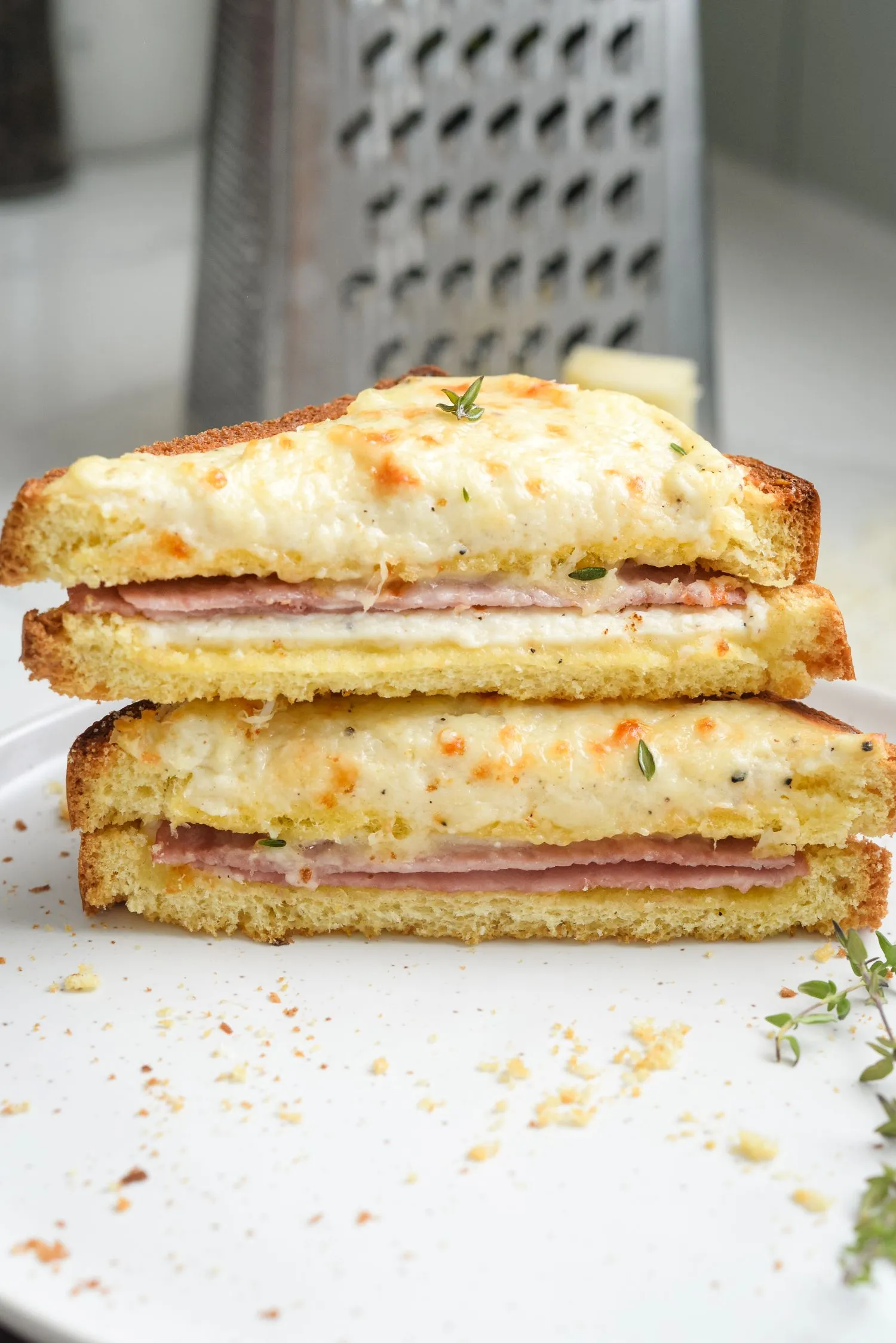 Sheet Pan Croque Monsieur Sandwich Recipe | U.S. Dairy